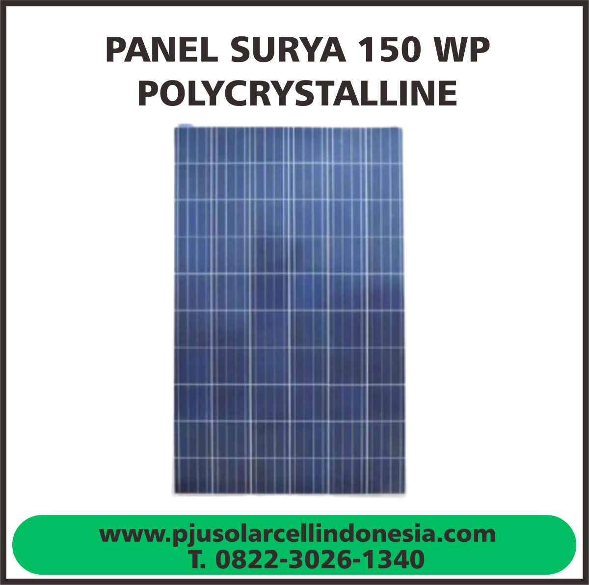 Panel Surya Sinkobe 150 WP – Efisien & Handal